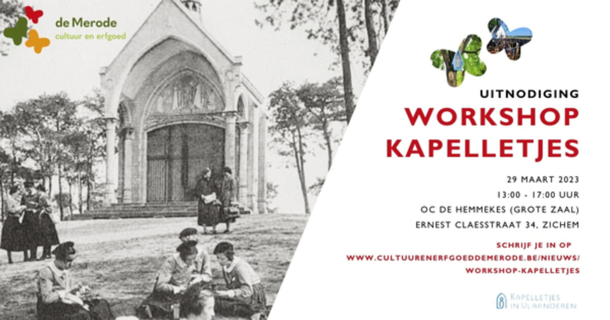 Workshop kapelletjes | Cultuur en Erfgoed de Merode